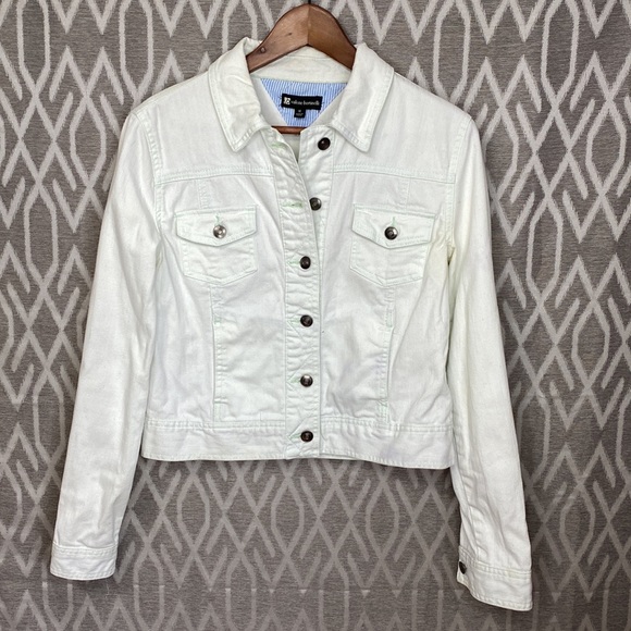 Valerie Bertinelli | Jackets & Coats | Valerie Bertinelli White Mint ...
